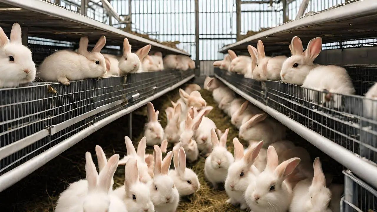 (ویدئو) کارخانه مدرن پرورش و پردازش گوشت خرگوش در ایتالیا