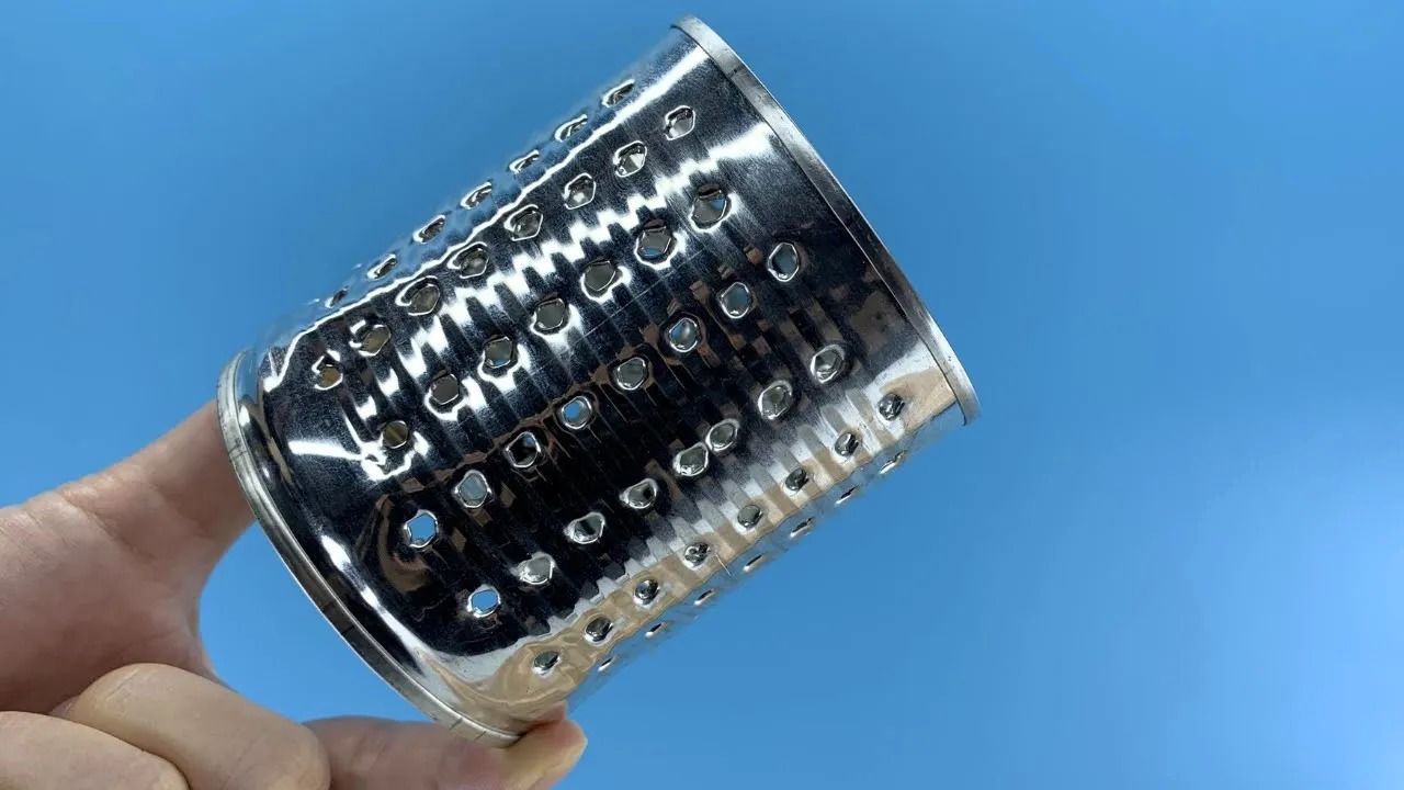ویدئو چگونه قوطی فلزی کنسرو را به یک رنده قدرتمند تبدیل کنیم؟