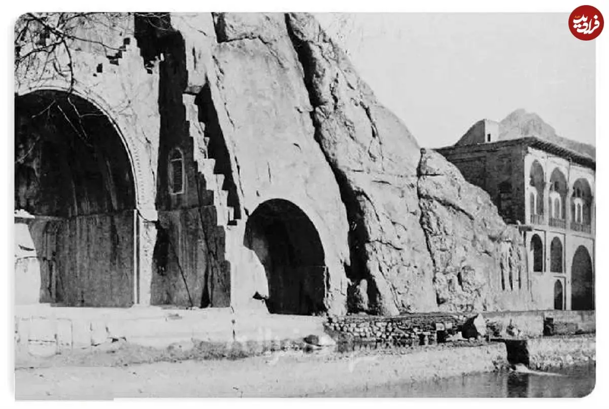 عکس| سفر در زمان؛ طاق‌بستان ۹۰ سال قبل