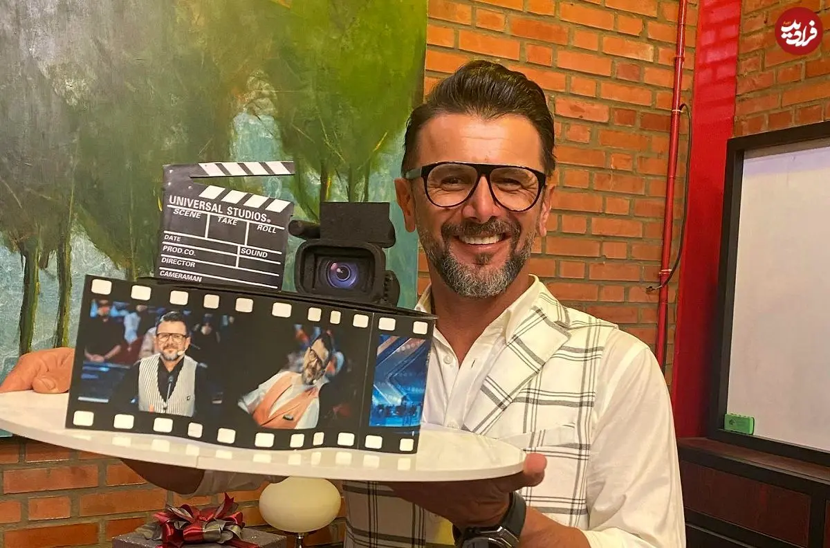 عکس| سفر در زمان؛ «امین حیایی» در 46 سالگی و در کنار پسر 20 ساله اش ...